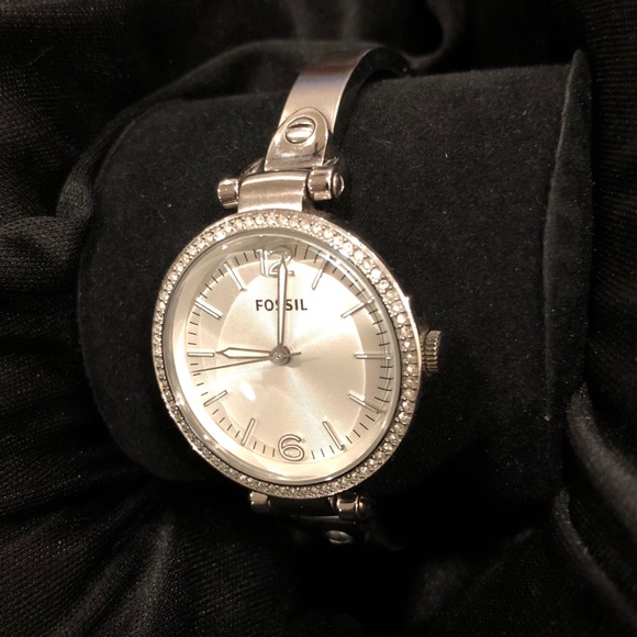 Fossil | Accessories | Beautiful Fossil Watch Diamond Face | Poshmark
